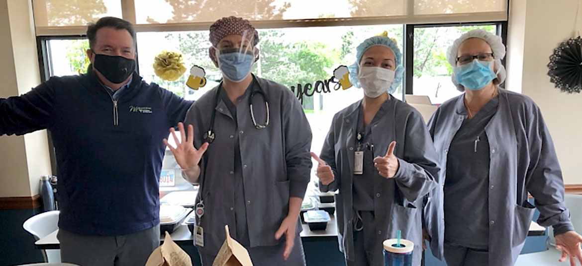 Supporting Our Healthcare Heroes during COVID-19 and Beyond